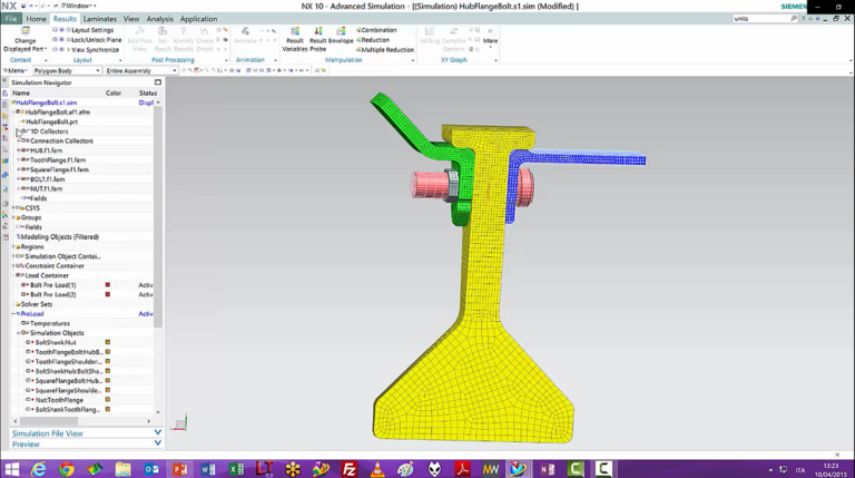 Come usare il bolt preload di Simcenter Nastran - SmartCAE - Blog
