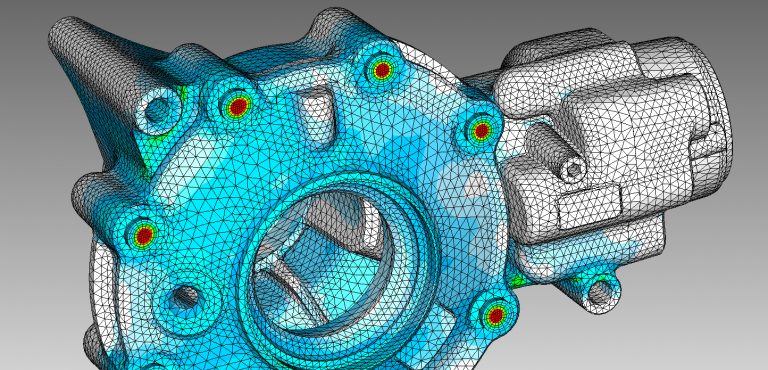 Come modellare il contatto nelle analisi ad elementi finiti - SmartCAE - Blog